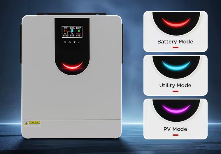 High Frequency Inverter 24V 1KW/1.5KW/2KW/2.5KW/3KW with MPPT and BMS Communication-bobelectronics